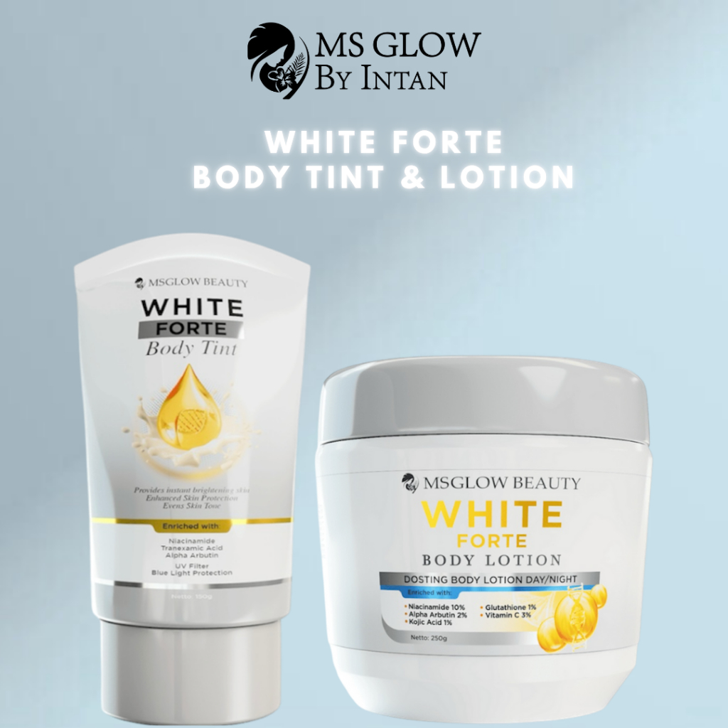 Jual MS Glow White Forte Body Dosting & Body Tint Body Lotion HB ...