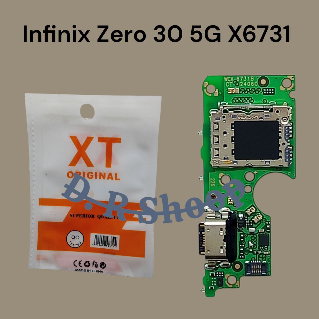 Jual Papan Cas / Konektor Charger Infinix Zero 30 5G X6731 Flexible ...