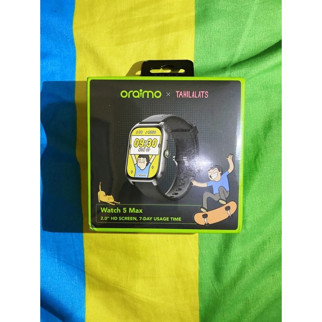 Jual oraimo x Tahilalats Smartwatch Watch 5 Max OSW-804 Large Screen 2. ...