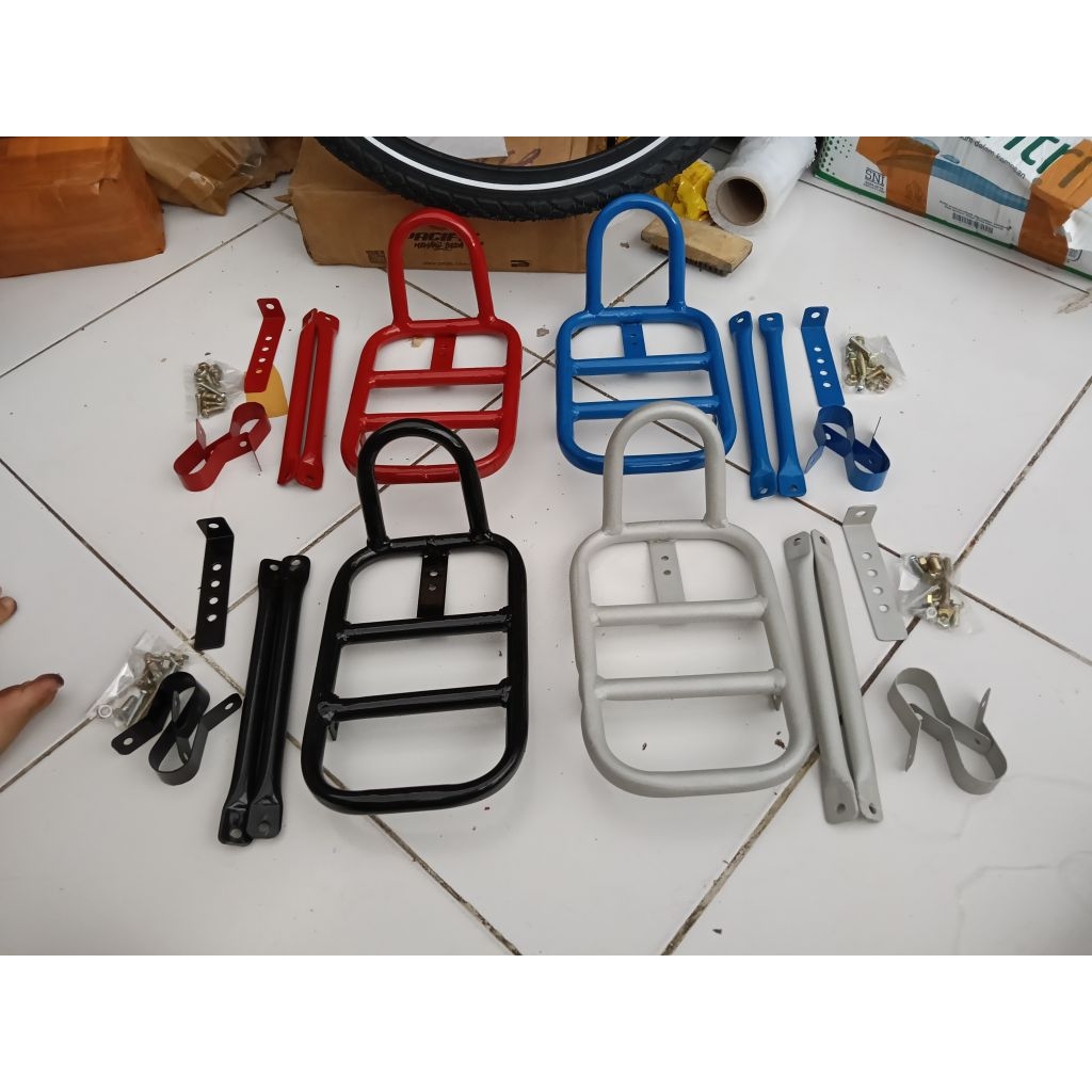 Jual rak depan sepeda gen 2 minimalis keranjang sepeda federal | Shopee ...