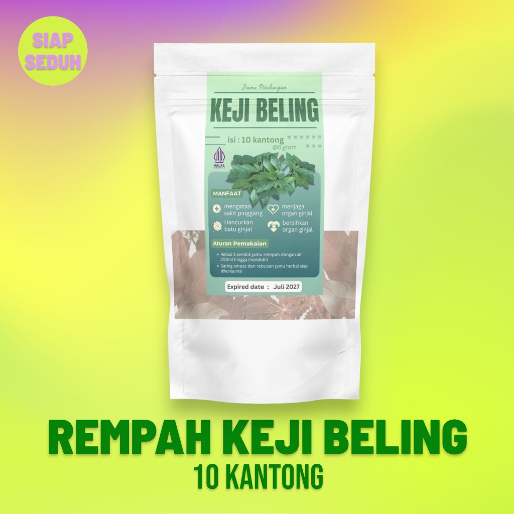 Jual daun keji beling kejibeling kering untuk batu ginjal pecah batu ...