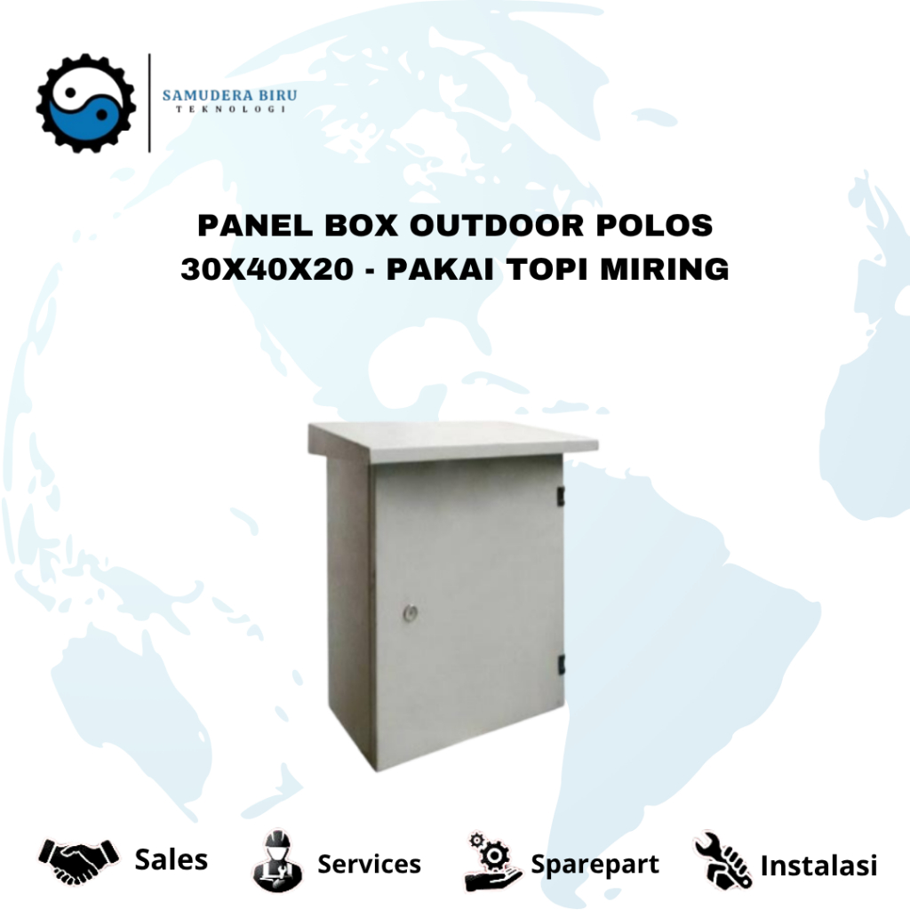 Jual PANEL BOX OUTDOOR POLOS 30X40X20 - PAKAI TOPI MIRING | Shopee ...