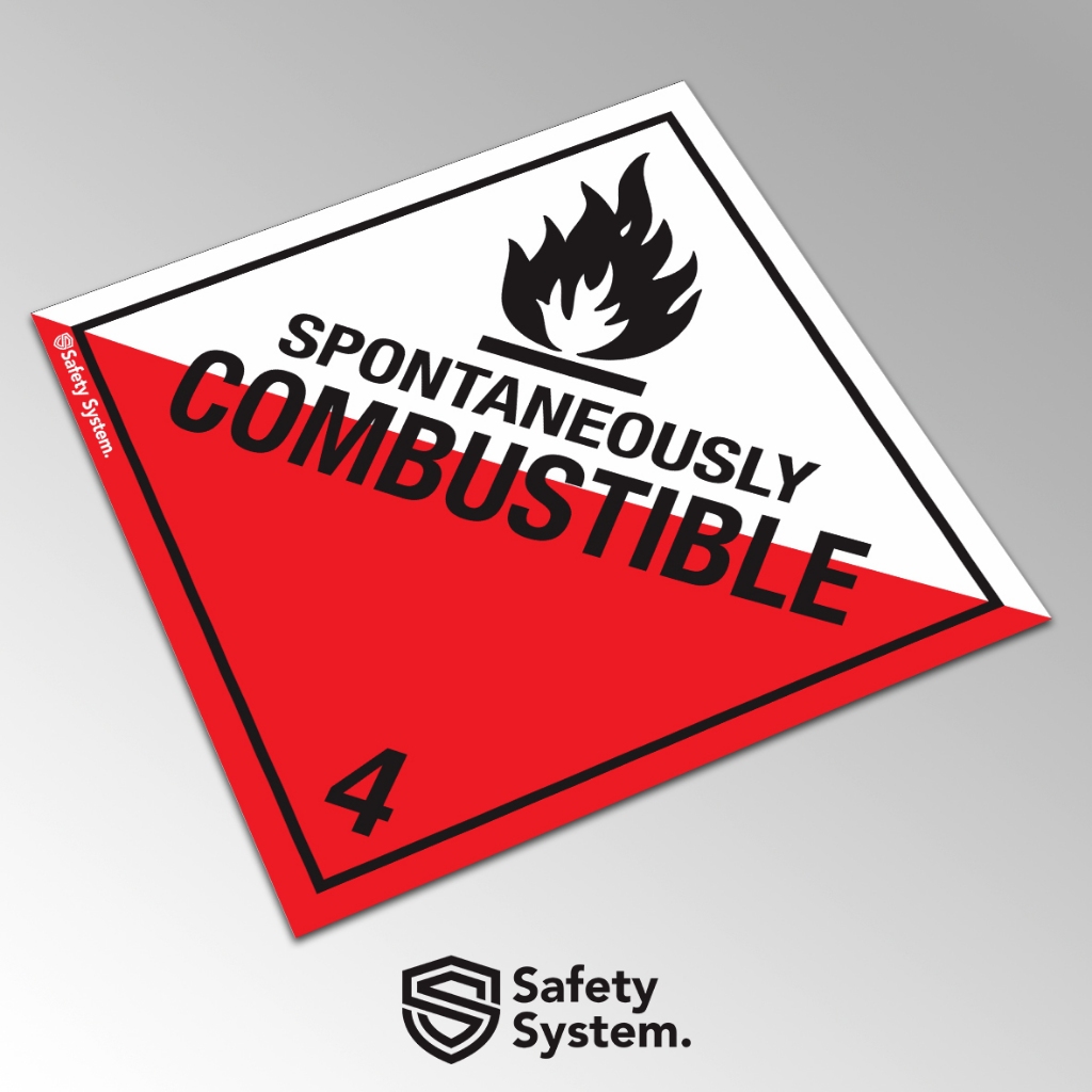 Jual Stiker Label Kemasan Kontainer B3 IATA DOT UN Hazardous Material ...