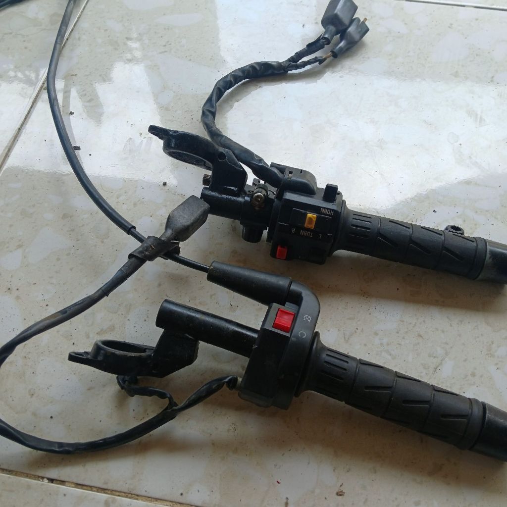 Jual Holder Ninja RR kanan kiri Original kawasaki fullset | Shopee ...