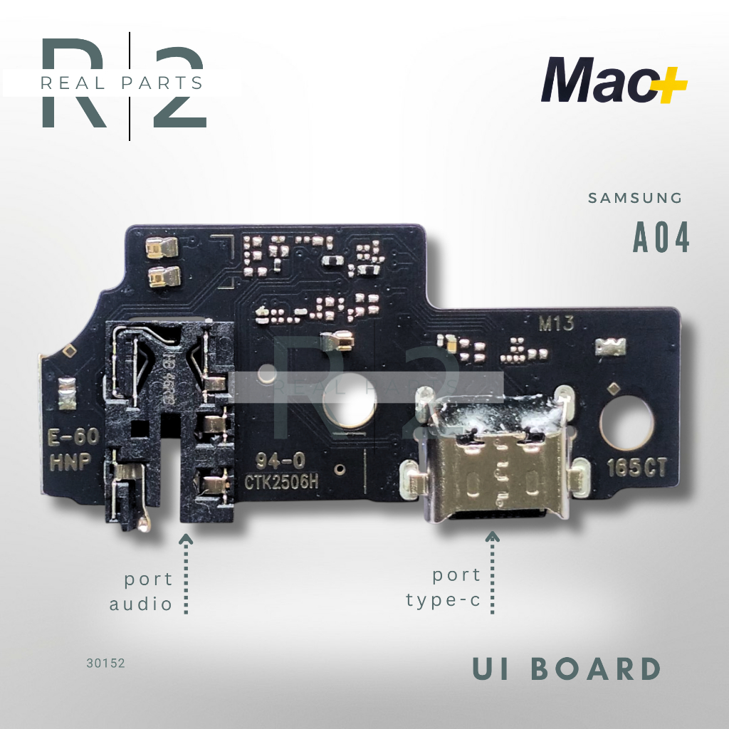 Jual Papan Cas Mic + IC SAMSUNG A04 / A045 / A045F UI Board HF PCB ...