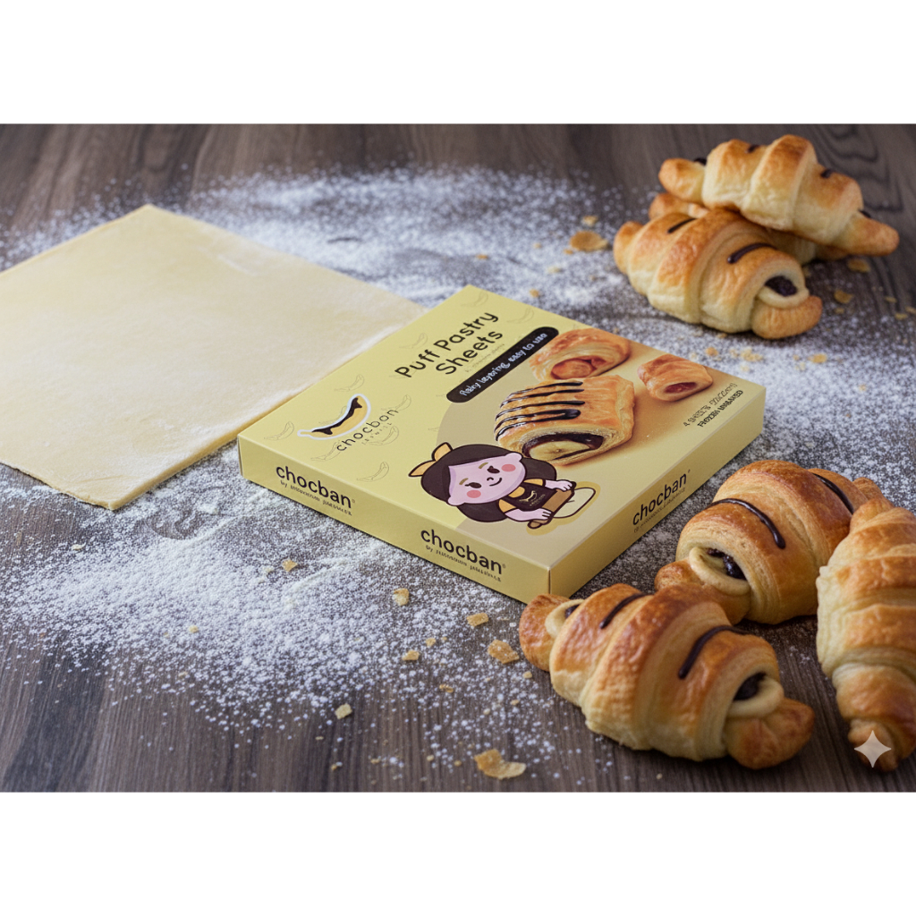 Jual Puff Pastry Sheet | Lembaran Adonan Pastri by chocban jakarta ...