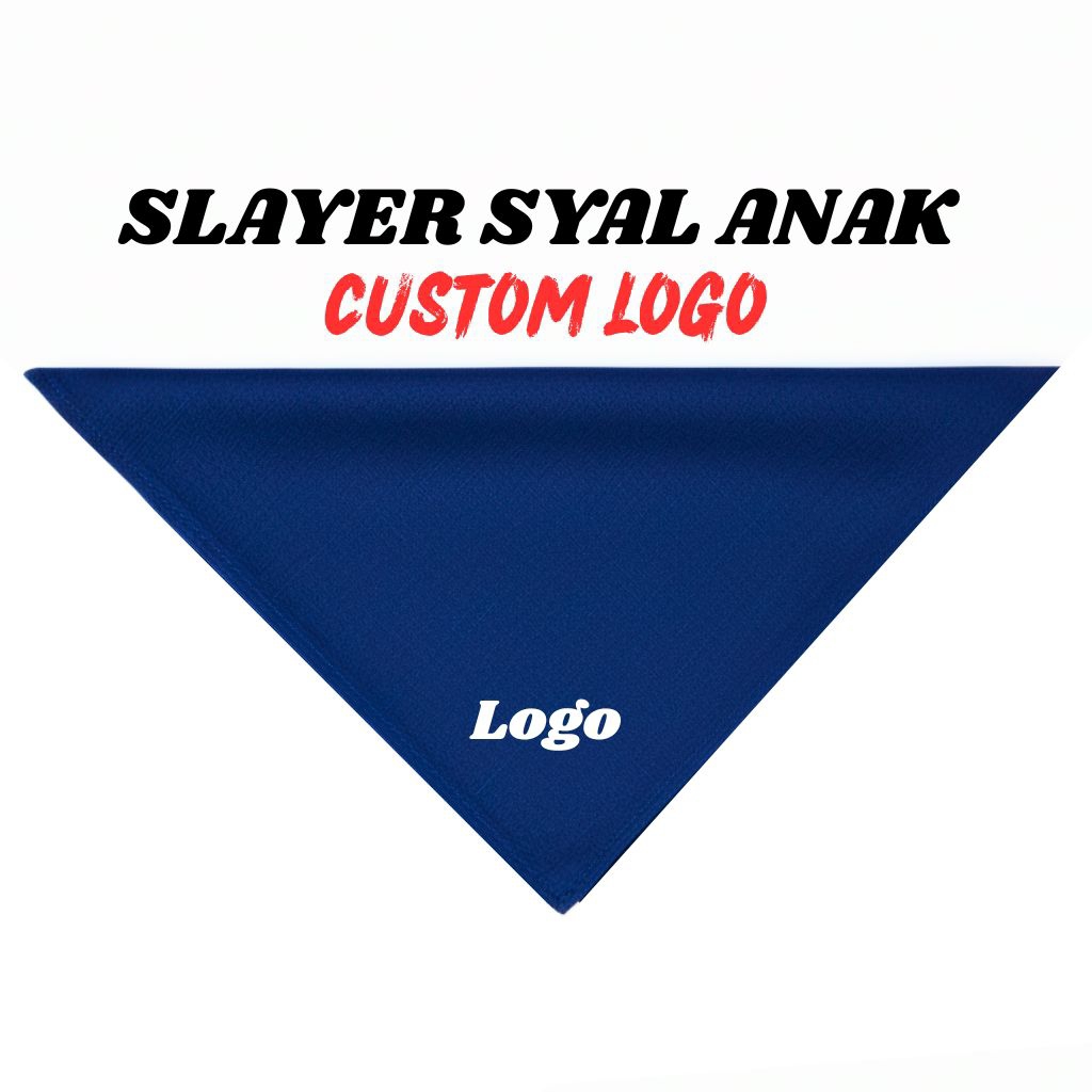 Jual SLAYER / SYAL MANASIK ANAK CUSTOM LOGO | Shopee Indonesia