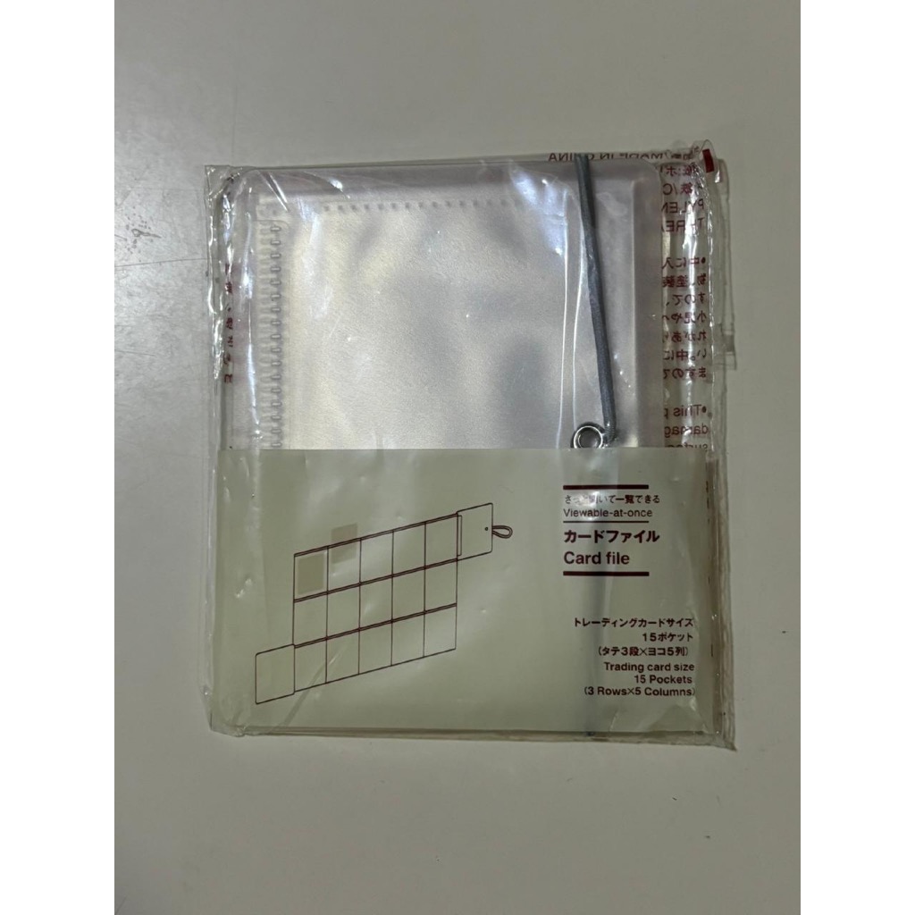 Jual (READY) Muji Card File 15 pocket small | Shopee Indonesia