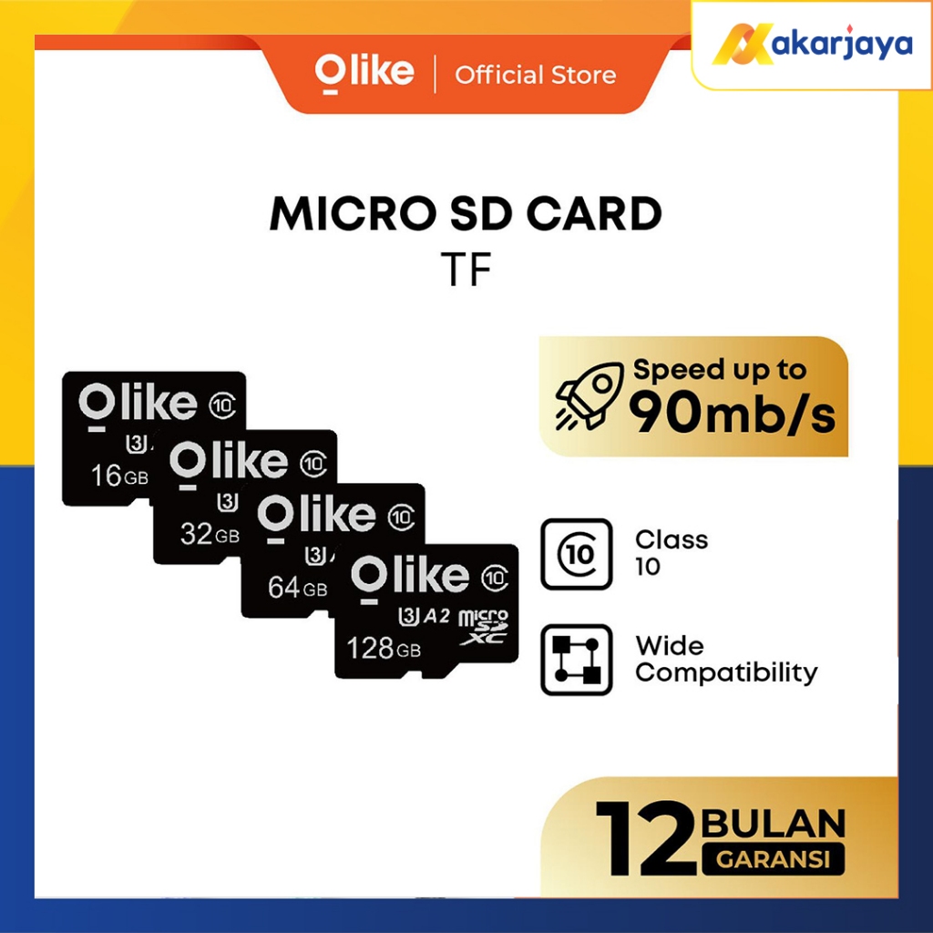 Jual Olike Micro SD Class 10 Memory Card High Speed 4GB 8GB 16GB 32GB ...
