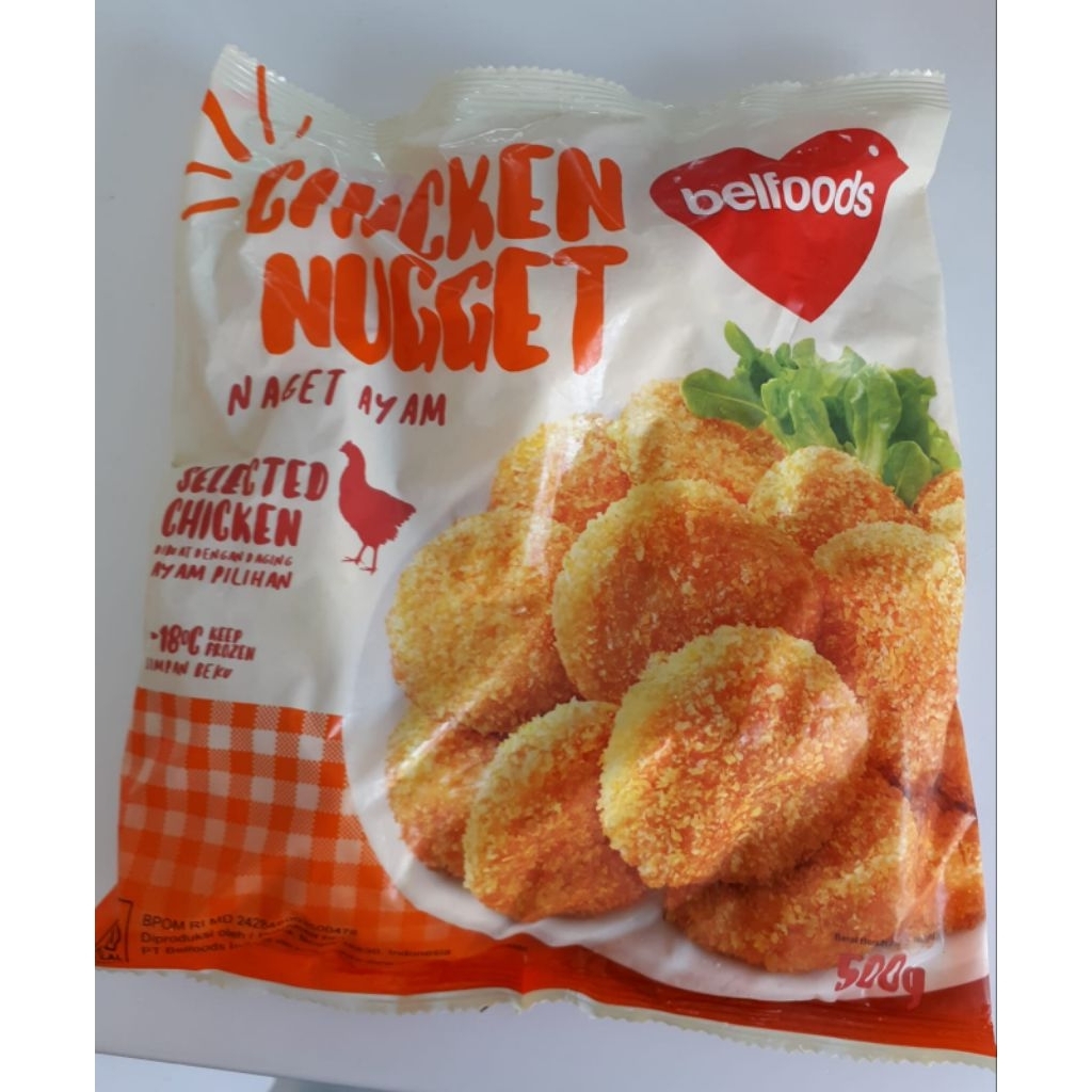 Jual Belfoods Chicken Nugget 500g | Shopee Indonesia
