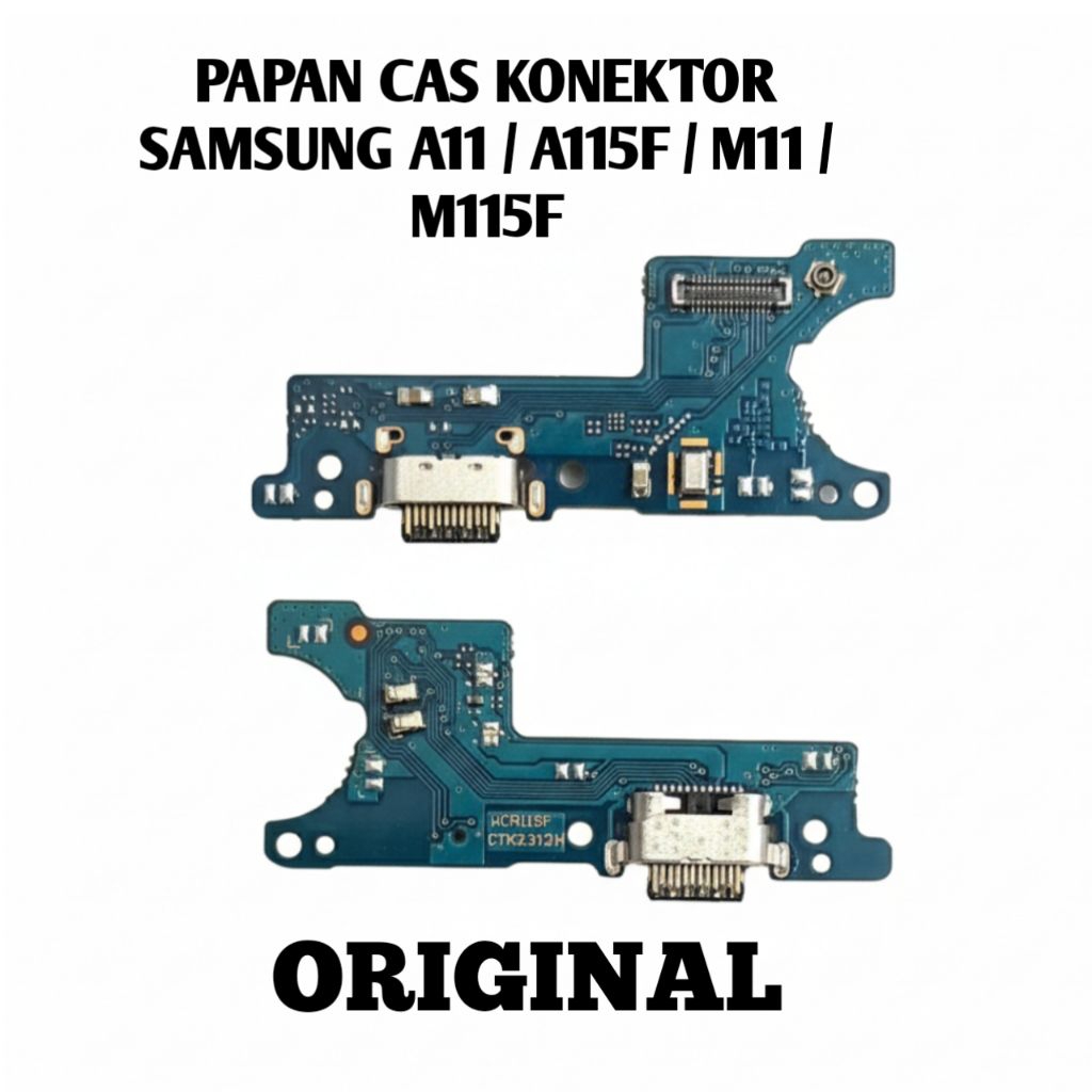 Jual samsung A11 / A115F / M11 / M115F original papan pcb cas konektor ...