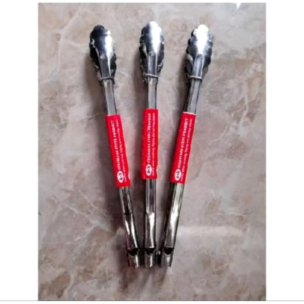 Jual {A312} Penjepit Makanan Panjang 30cm/ Penjepit Gorengan / Penjepit ...
