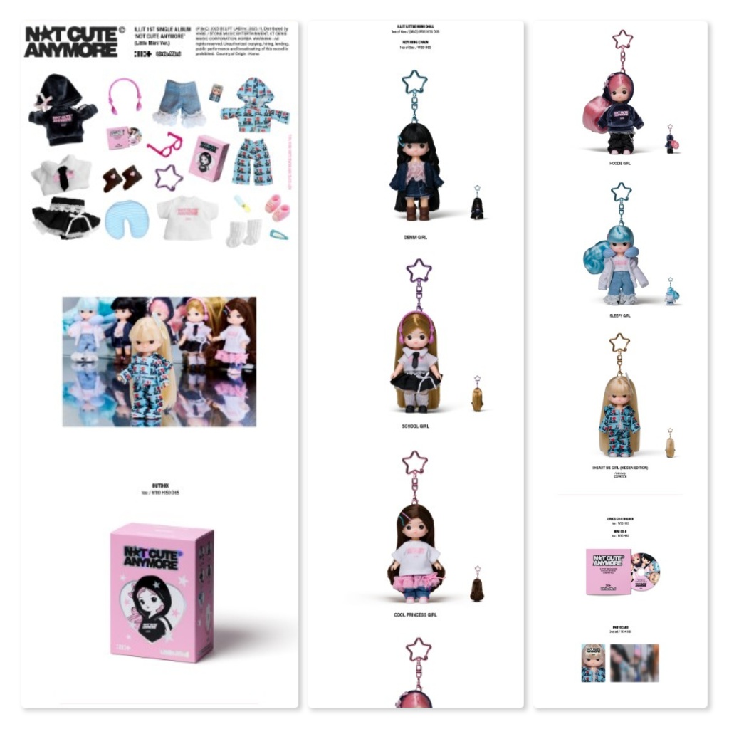 Jual [DP ONLY/BACA DESK] ILLIT 1st Single Album - NOT CUTE ANYMORE ...