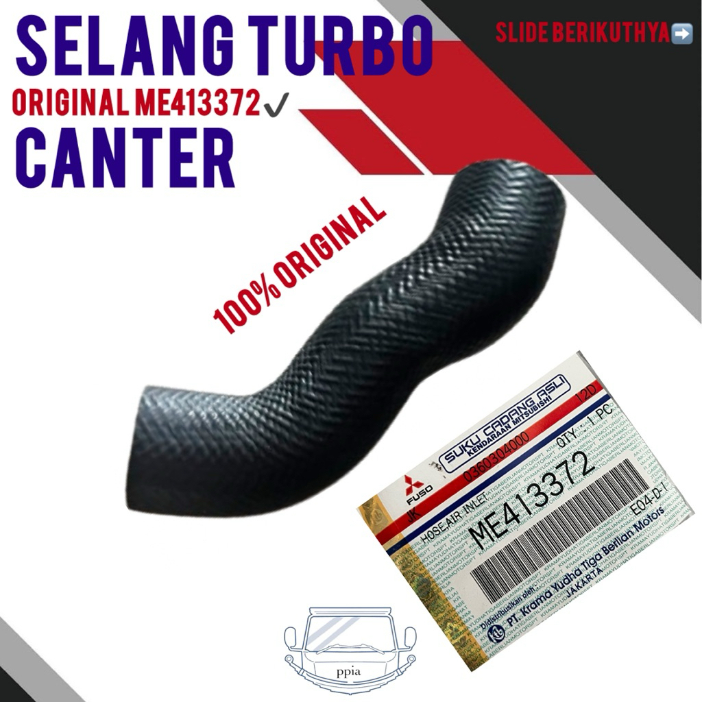 Jual selang turbo canter original ME413372 / selang hawa turbo canter ...