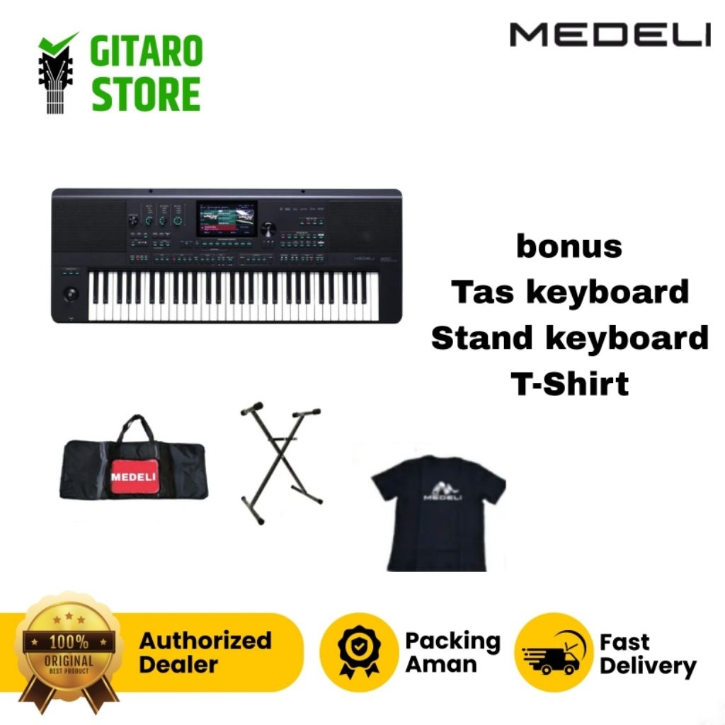 Jual Keyboard Medeli AKX10 AKX 10 61 Key Original | Shopee Indonesia
