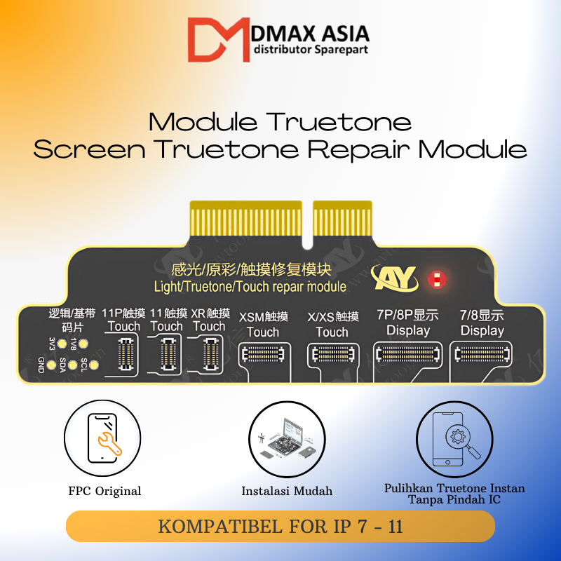 Jual Dmax Asia - AY A108 Alat Copy Truetone IP 7 - 11 Modul Board ...