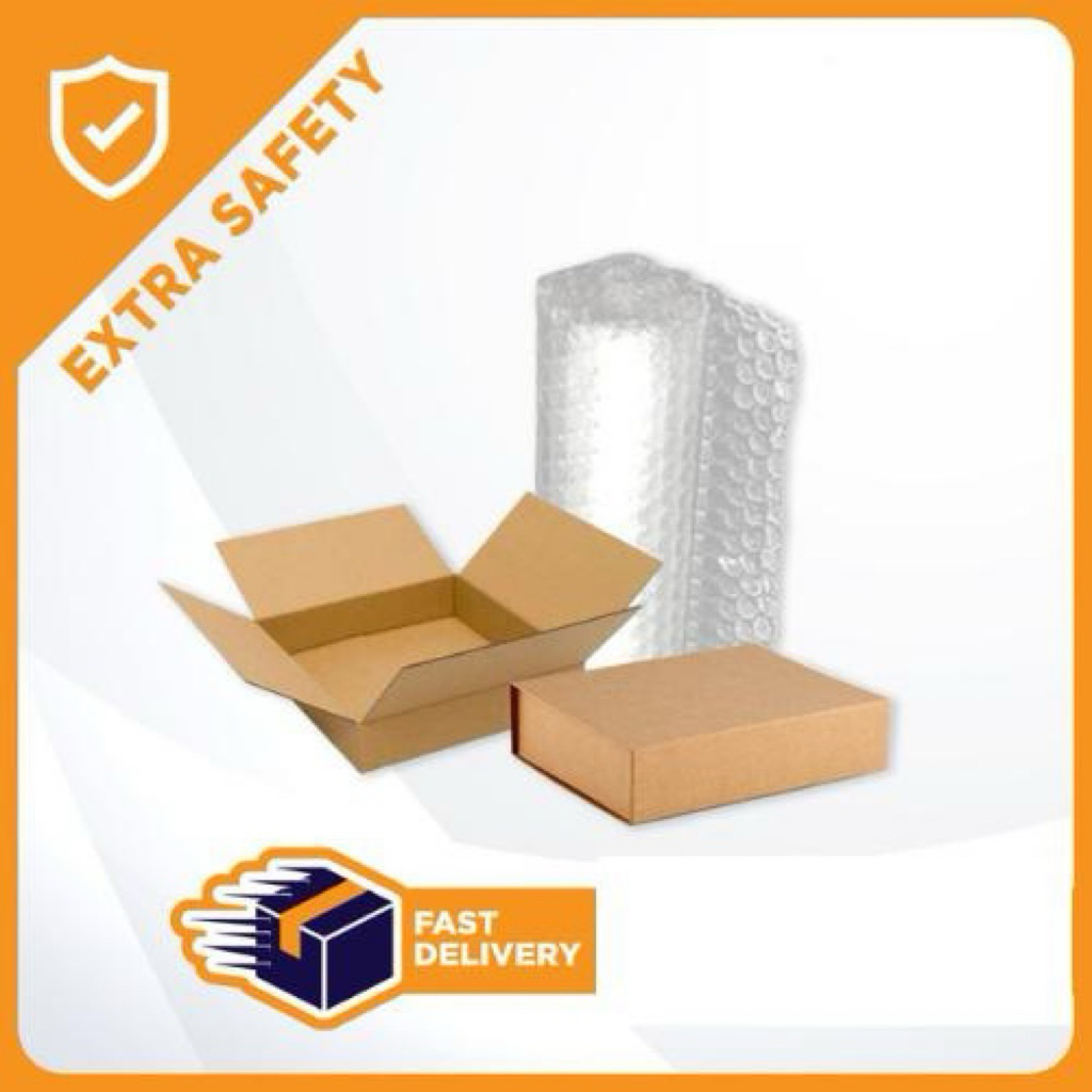 Jual Packing Extra Safety Bubble Wrap + Box | Shopee Indonesia