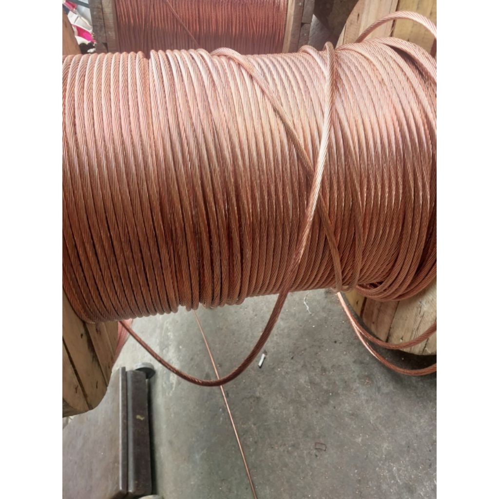 Jual Kabel BC 16 grounding full tembaga murni ukuran bc 16 / meter ...