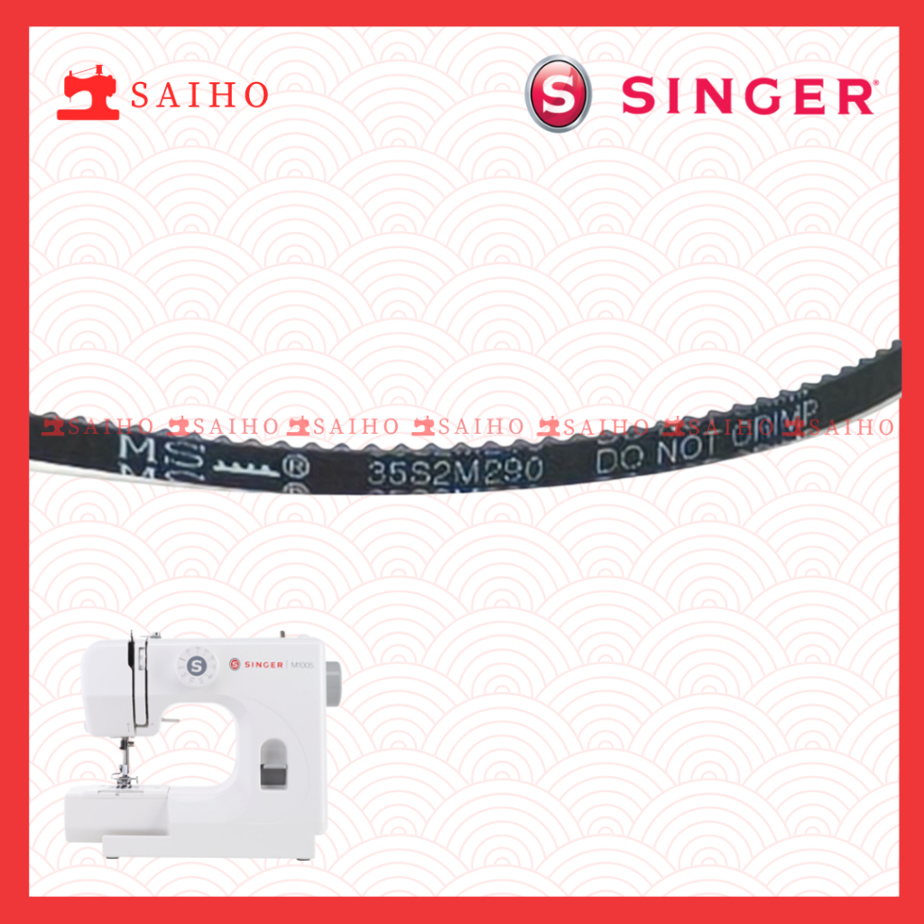 Jual Tali Timing Belt Mesin Jahit SINGER M1005 (Kode Part 35S2M290 ...