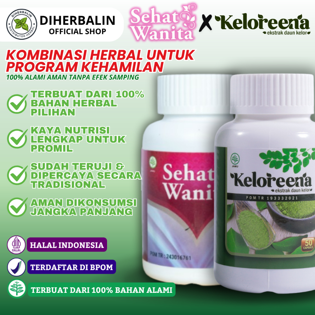 Jual Diherbalin - Paket Promil Obat Promil Program Hamil Suami Istri ...