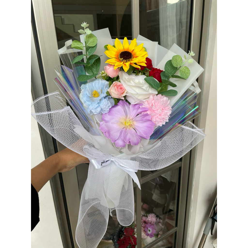 Jual Bucket Bunga Artificial Medium size | Shopee Indonesia