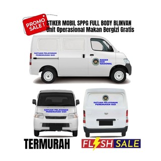 Jual Stiker Mobil Mbg Stiker Mobil Sppg Bahan Vhinil stiker mobil ...