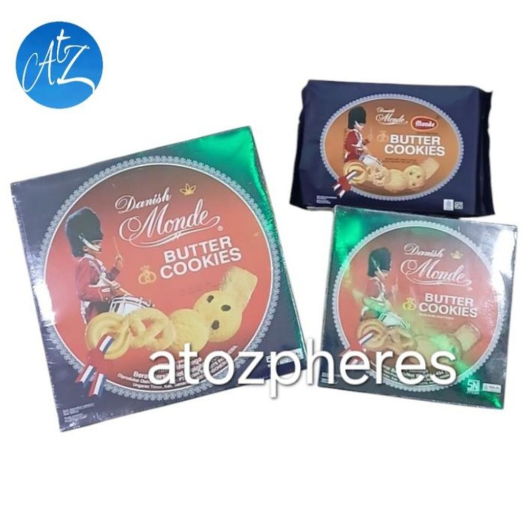 Jual Biskuit kukis mentega halal MUI NISSIN Danish Monde Butter Cookies ...
