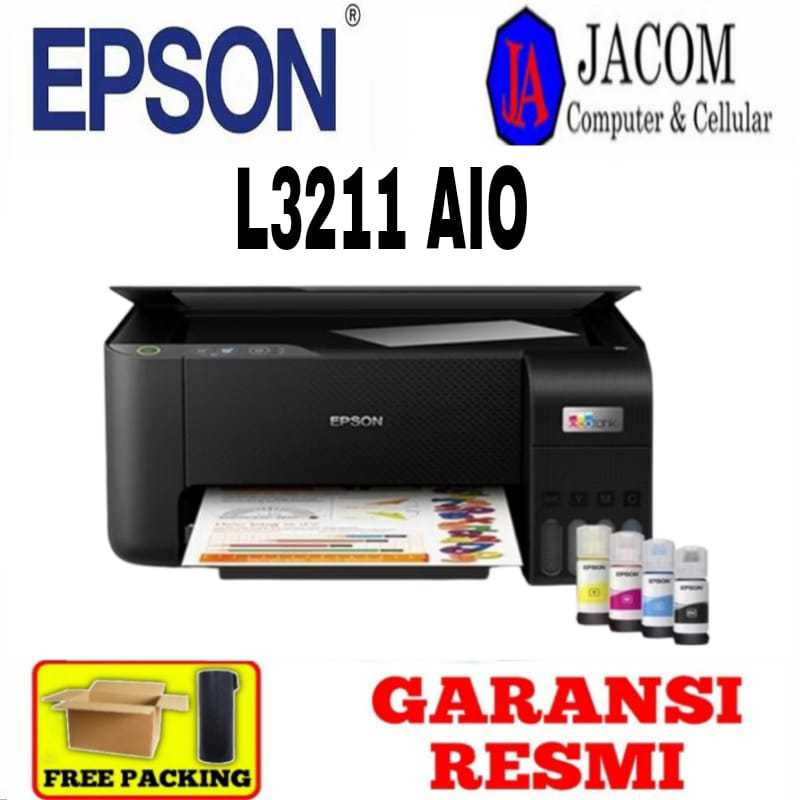 Jual PRINTER EPSON L3211 COPY SCAN PRINT ALL-IN-ONE INKTANK GARANSI ...
