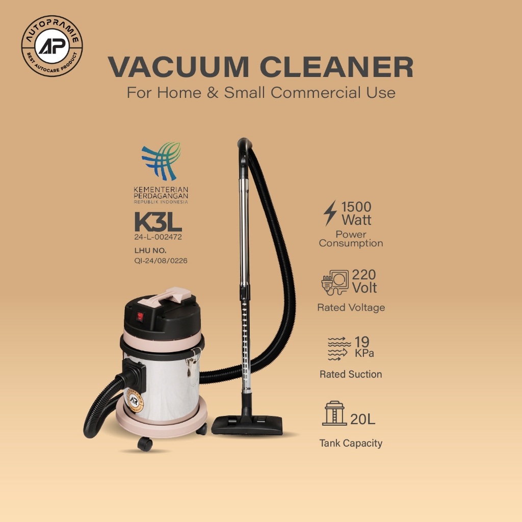 Jual Vacuum Cleaner 20 Liter Mesin Vakum Sedot Debu Wet & Dry ...