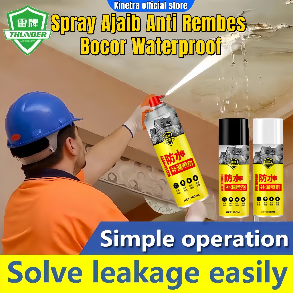 Jual Cat aqua spray sealent ajaib semprotan anti air bocor waterproof ...