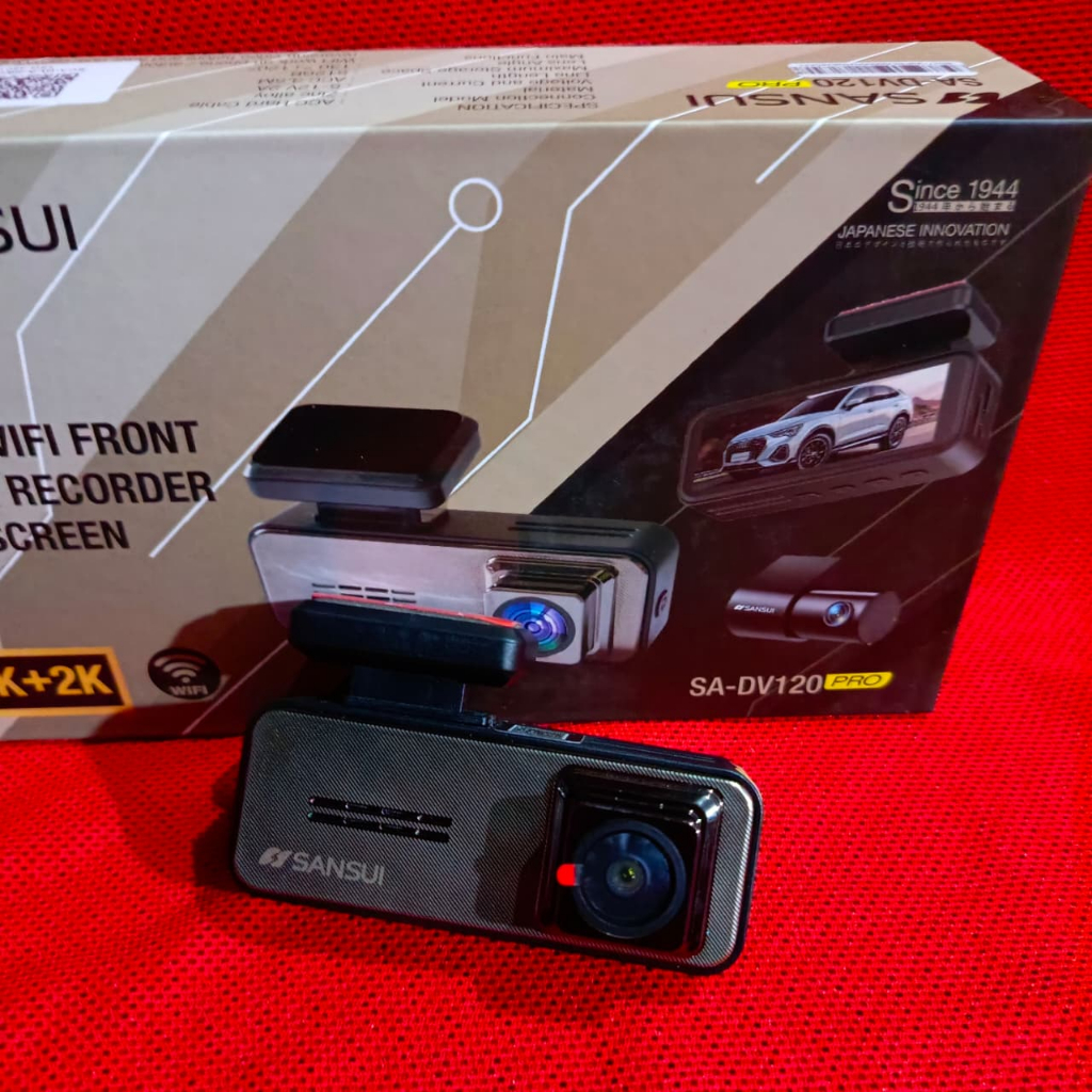 Jual Sansui SA-DV120 Pro 4K+2K Wifi Front & Rear Recorder Dashcam Mobil | Shopee Indonesia