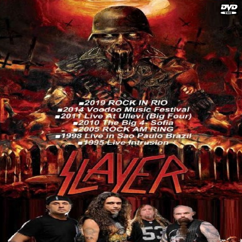 Jual Musik Slayer * Live Boxset 2025 (7 DVD) | Shopee Indonesia
