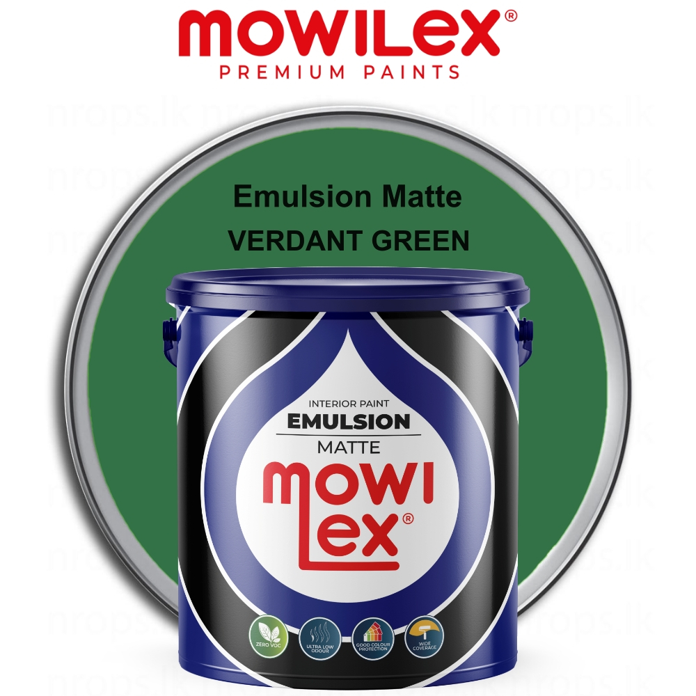 Jual CAT MOWILEX EMULSION MATTE 2.5 LT - Verdant Green 9D-5A45 | Shopee ...