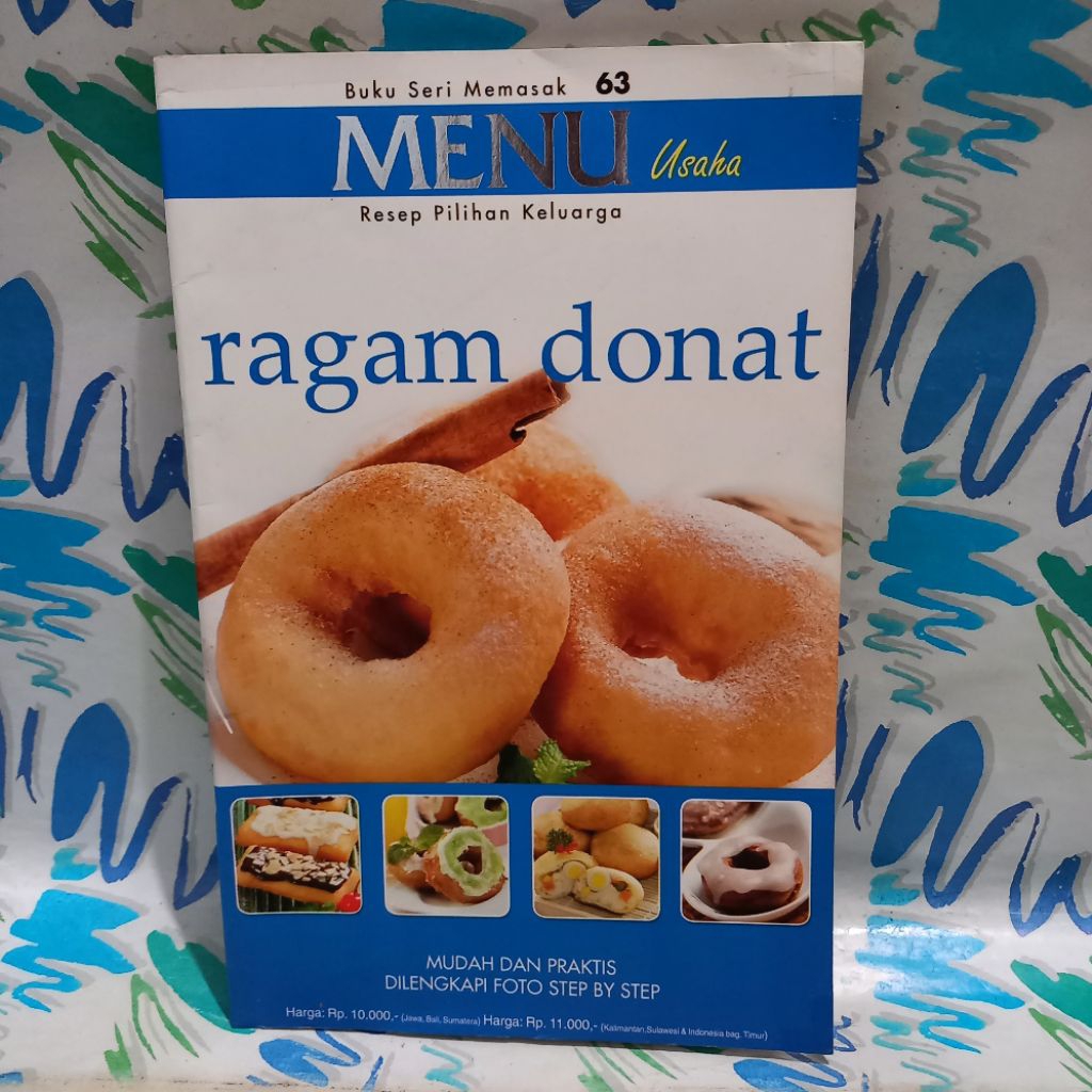 Jual Buku Resep Ragam Donat Resep Pilihan Keluarga Seri Menu Usaha 63 ...