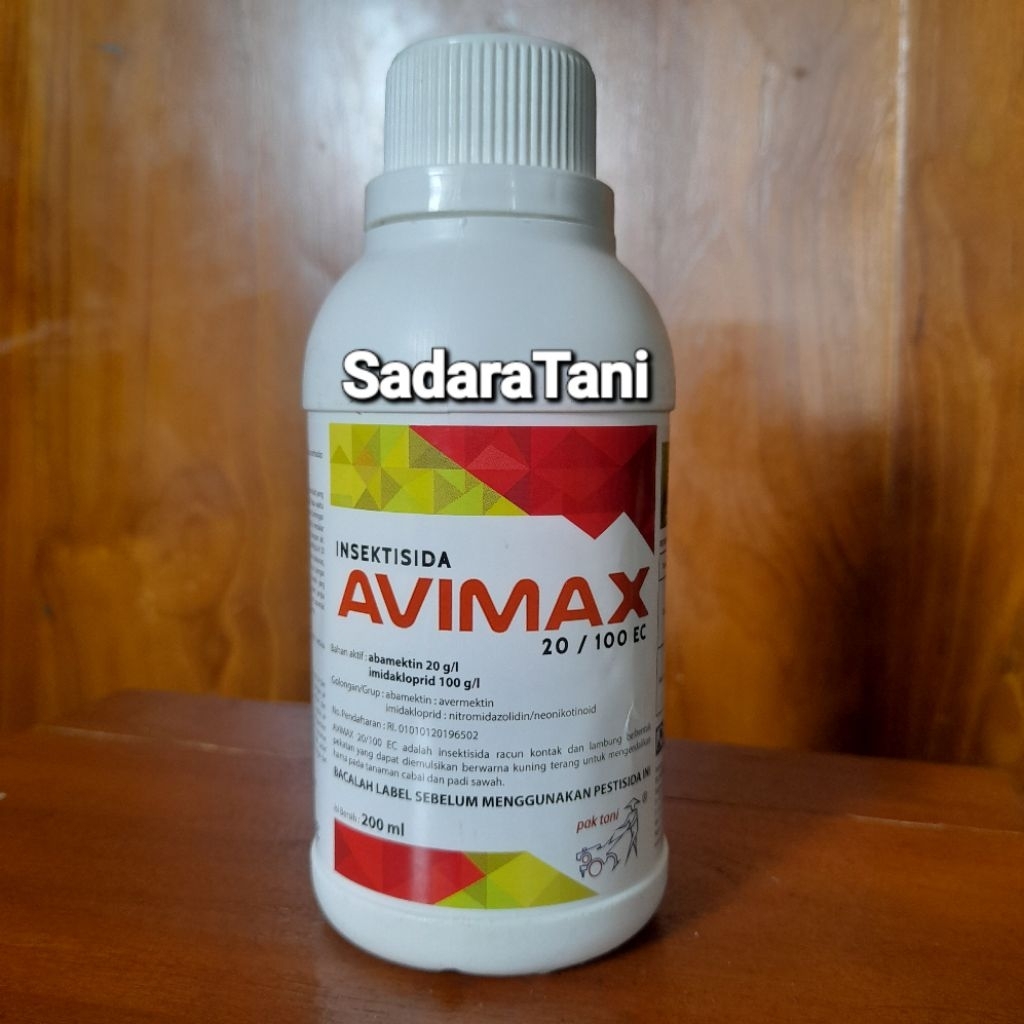 Jual Insektisida AVIMAX 20/100EC 200ml Bahan aktif : Abamektin 20g/l ...