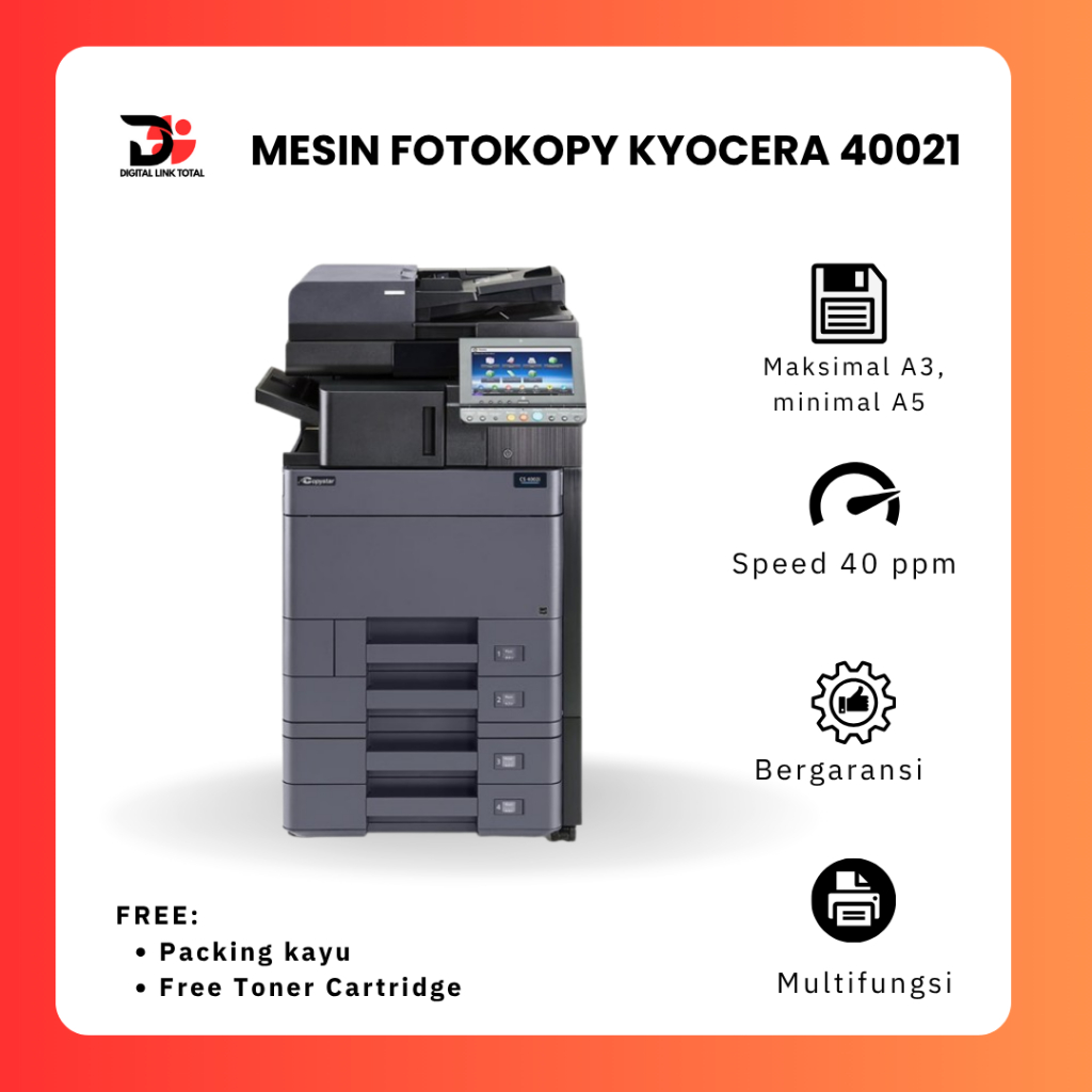 Jual Mesin Fotocopy Mono Kyocera 4002i Rekondisi murah | Shopee Indonesia
