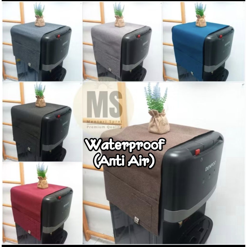 Jual TAPLAK DISPENSER - COVER DISPENSER BAHAN KAIN D300 DENIM ANTI AIR ...