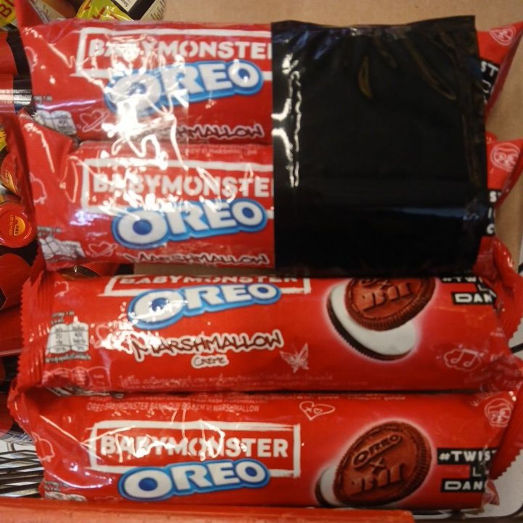 Jual oreo baby monster.limited edition 2 x 110gr (2pc)gratis photo card ...