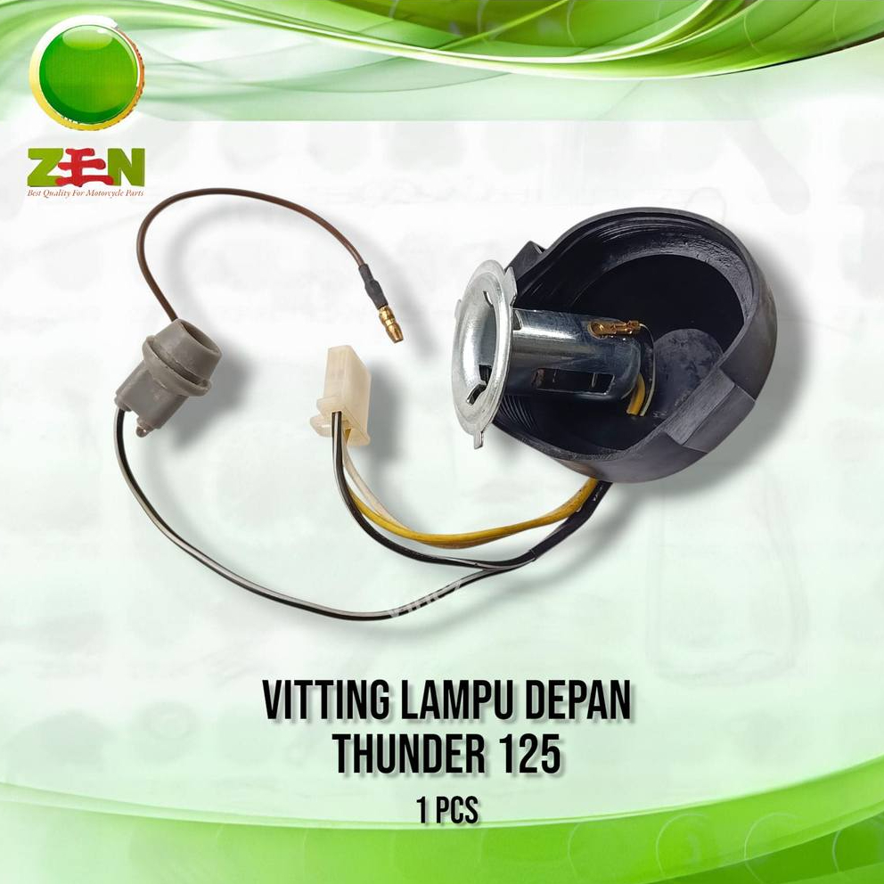 Jual Fitting Vitting Lampu Depan, Cop Soket Lampu Depan Thunder 125 ...