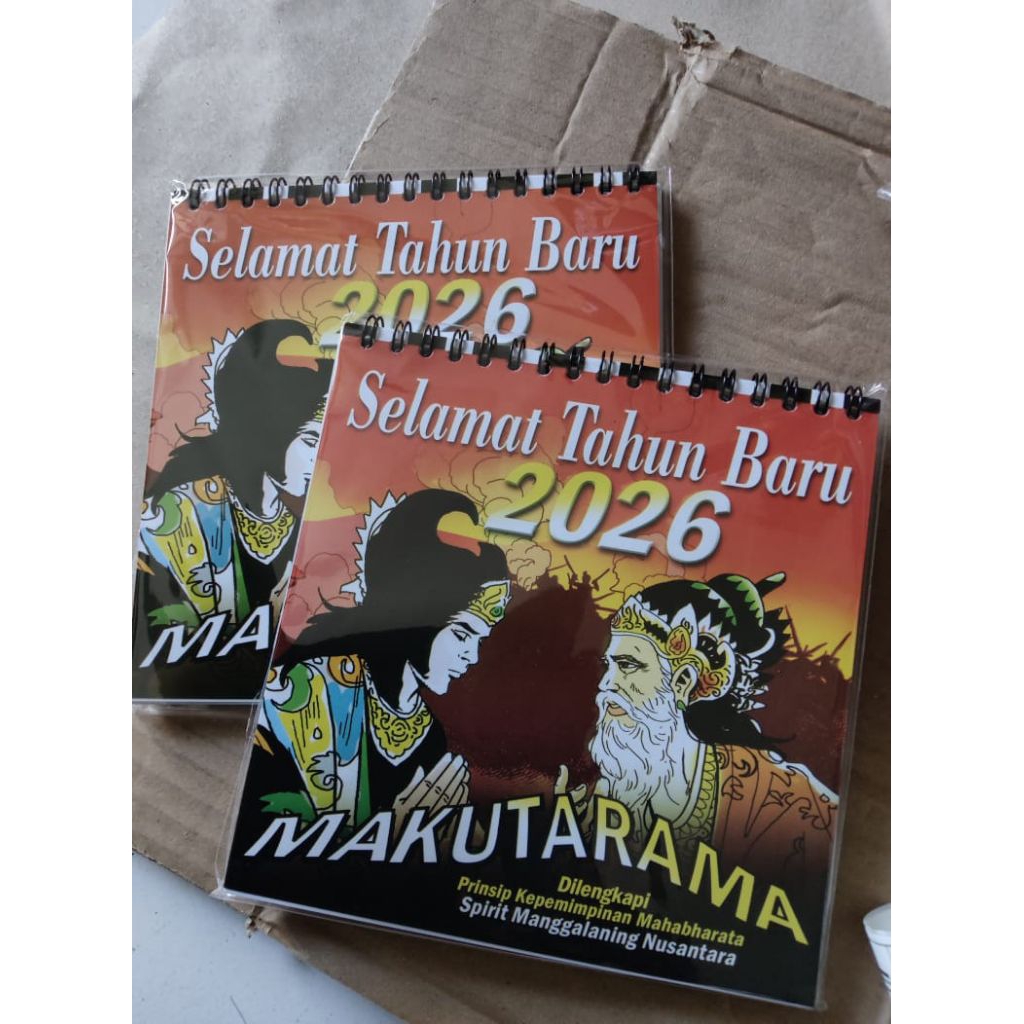 Jual Calender Table Caka Bali 2026 kalender Meja saka Bali 2026 asli ...