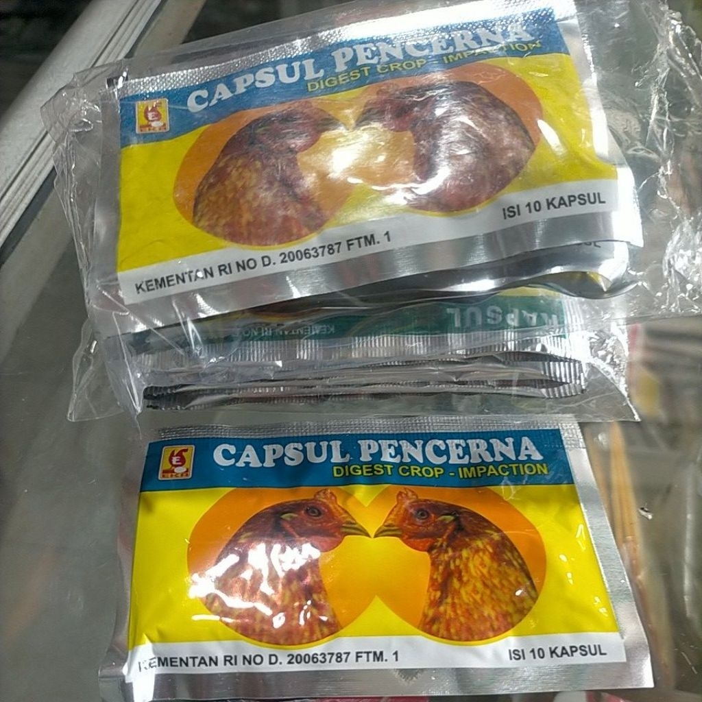 Jual Capsul pencerna unggas (isi 10 kapsul) | Shopee Indonesia
