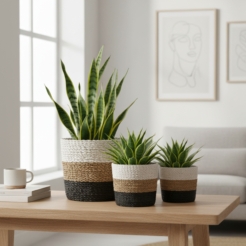 Jual COVER POT MENDONG KERANJANG ANYAMAN SEAGRASS ROTAN HITAM / COVER ...