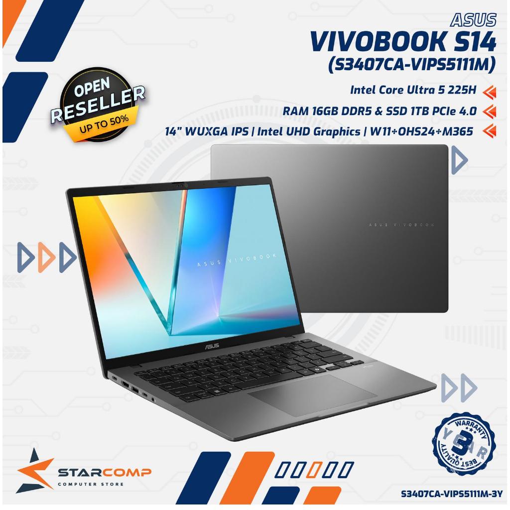 Jual ASUS Vivobook S14 S3407CA-VIPS5111M Intel Core Ultra 5 255H 16GB ...