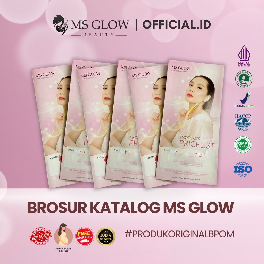 Jual BROSUR KATALOG MS GLOW | Shopee Indonesia