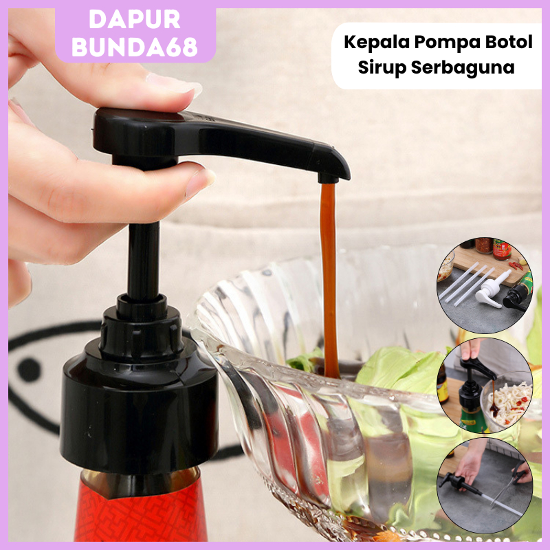 Jual DB68 Kepala Pompa Botol Sirup / Syrup Pump / Pompa Sirup Kecap ...