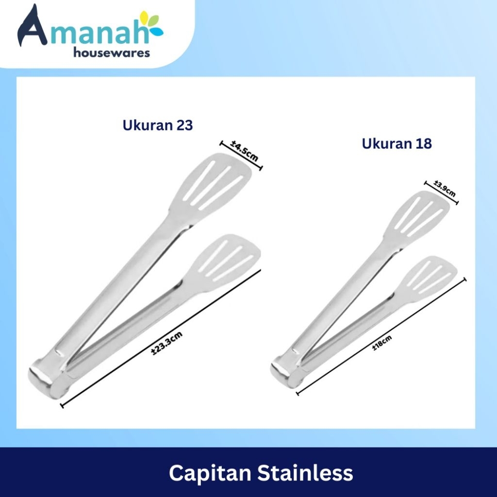 Jual Penjepit Jepitan Makanan Gorengan Stainless | Shopee Indonesia