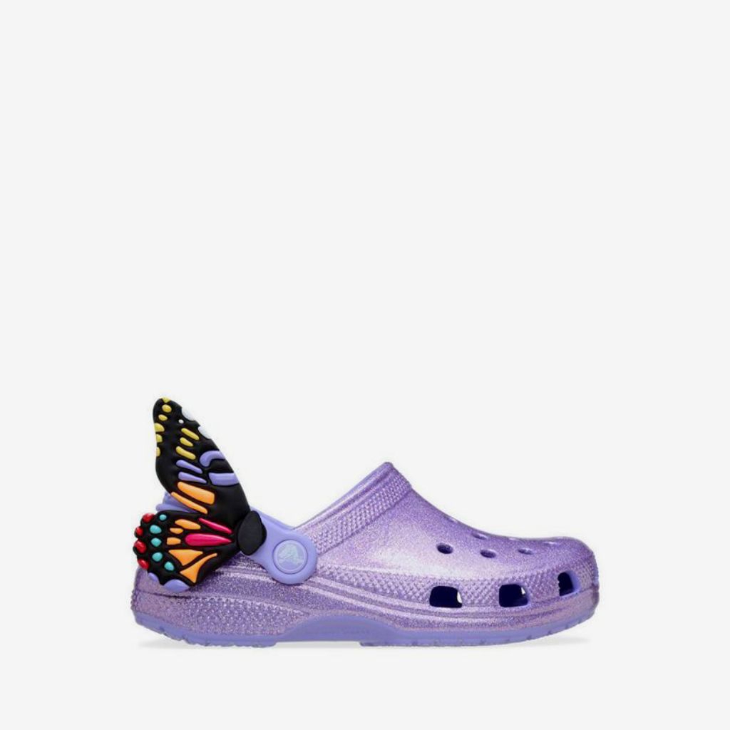 Jual Crocs I'am Butterfly - Kids Sandal CCR2112625BN Purple | Shopee ...