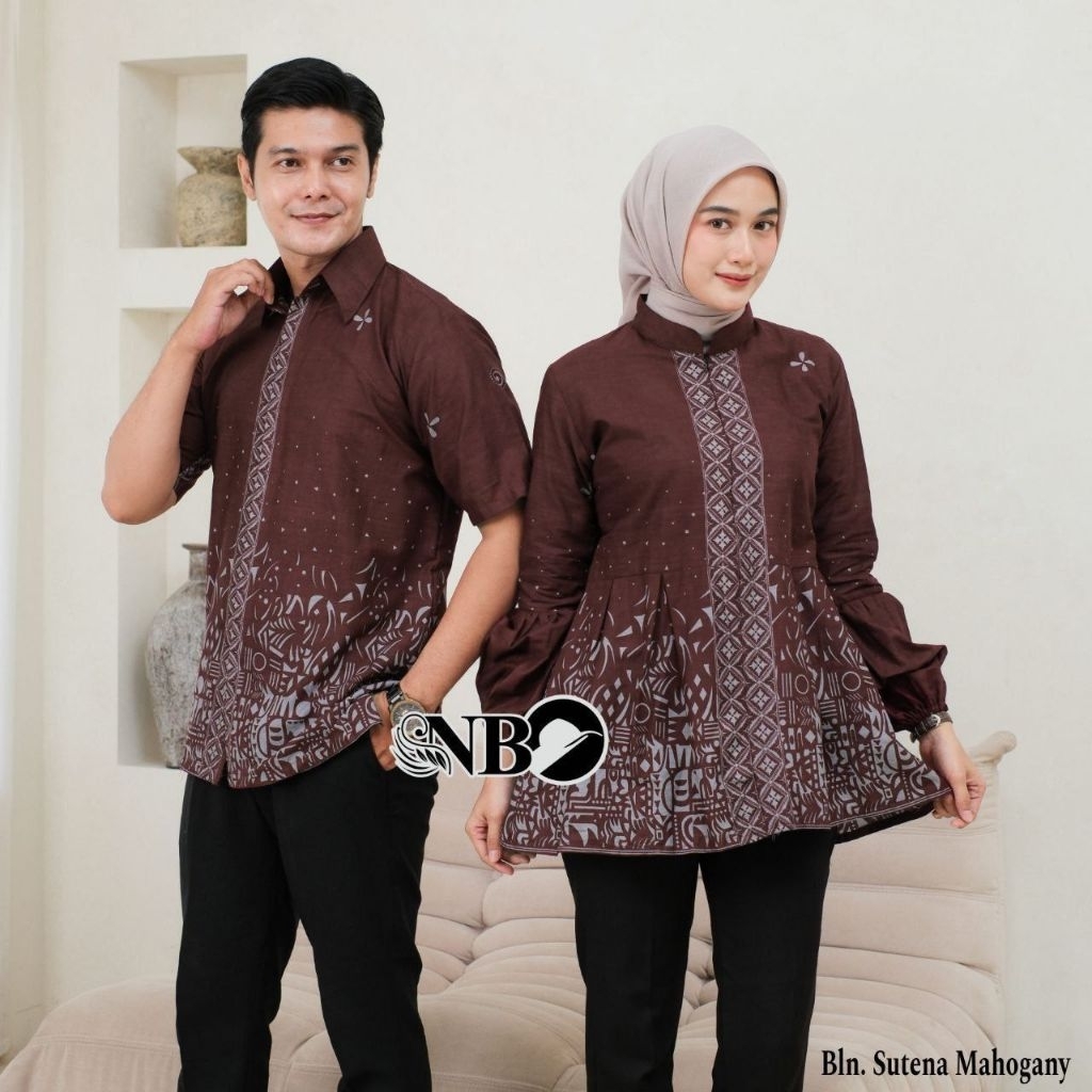 Jual Set Couple Batik Seragam Kerja Motif Minimalis terbaru | Shopee ...
