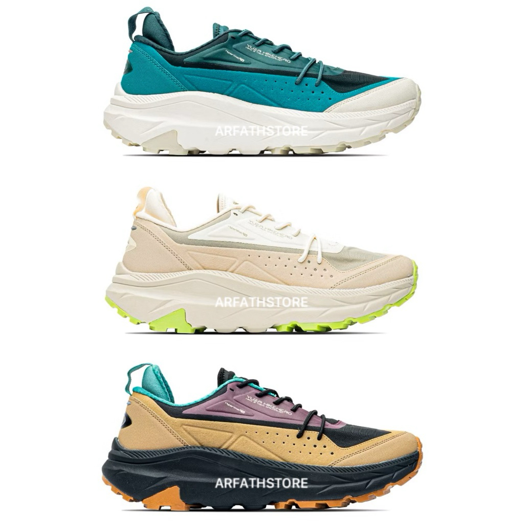 Jual SEPATU TRAIL RUNNING 910 NINETEN YUZA HIKEHERO LOW EMERALD 100% ...