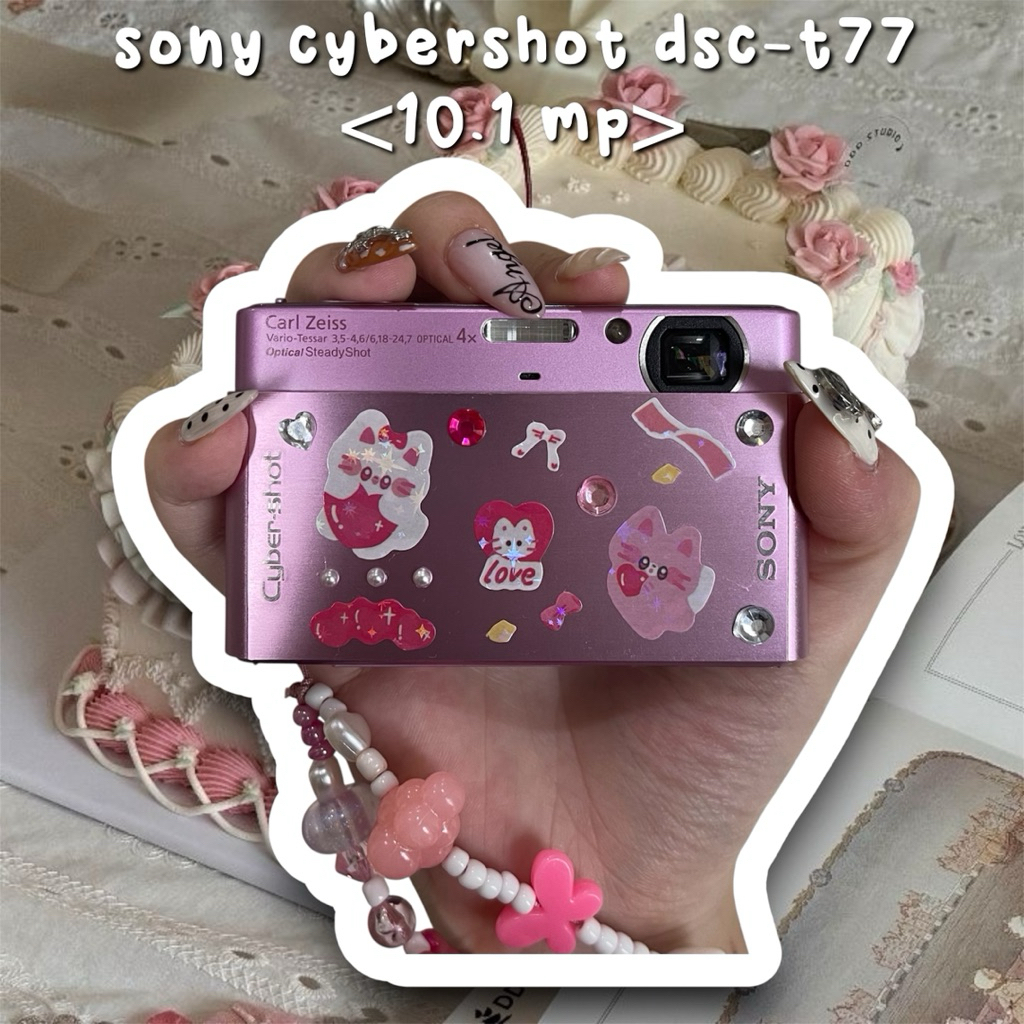 Jual sony cybershot t77 digicam lisa blackpink sliding touchscreen ...